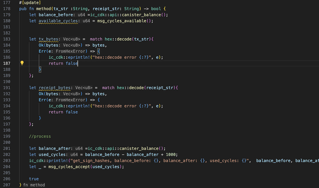 Can I use the ic_cdk::api::canister_balance() when enter/exist a function to measure how much ...