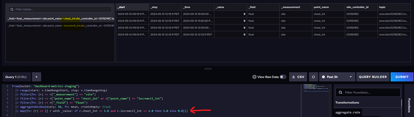 Map function across tables - flux - InfluxData Community Forums