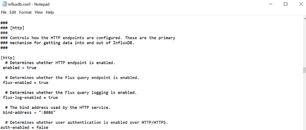 Flux is Enabled in config but not enabled in influxd - InfluxQL - InfluxData Community Forums