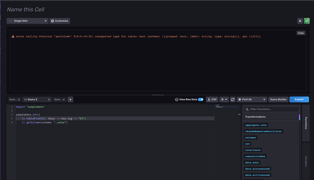 Troubles With Basics Of Flux Fluxlang Influxdata Community Forums