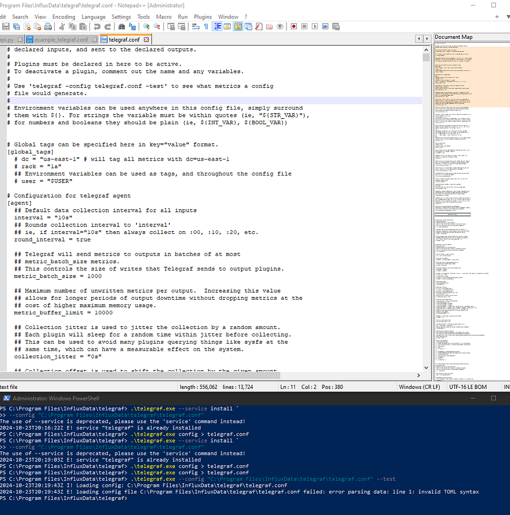 Troubleshooting Telegraf Installation Error: Troubleshooting Telegraf Installation Error: