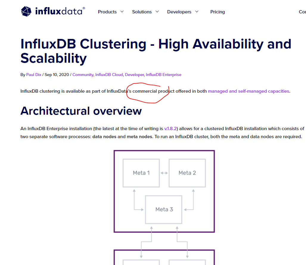 InfluxDB OSS 2.7 in a cluster - InfluxDB 2 - InfluxData Community Forums