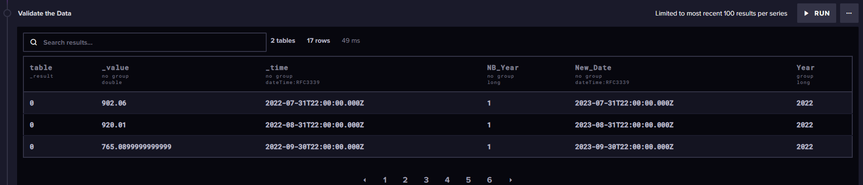 How To Add Years To Timestamp Based On Calculation Result Influxdb 2 Influxdata Community Forums