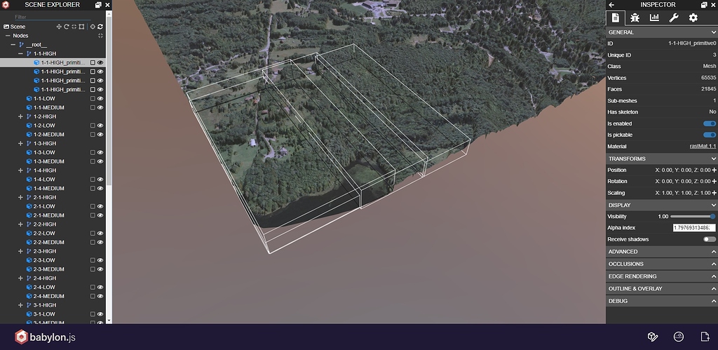 Mesh Primitives and LOD - Questions - Babylon.js