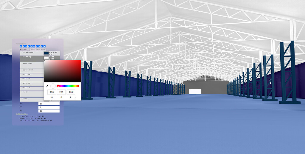 Shed painting by GeometryBuilder - Demos and projects - Babylon.js