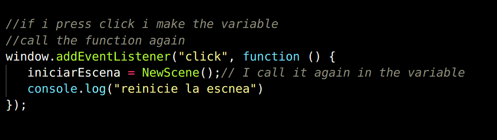 Help Problems restarting a scene. How to restart a scene correctly ...
