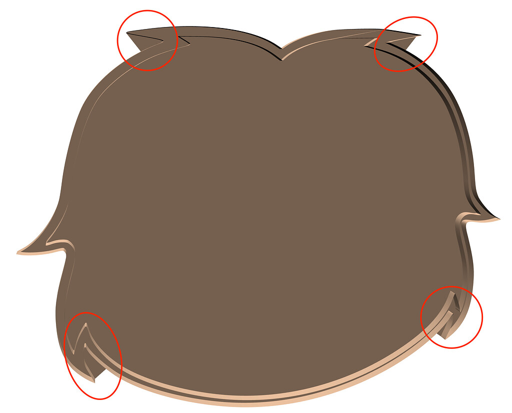 How to Extrude & Cap a path that come back internally - Questions - Babylon.js