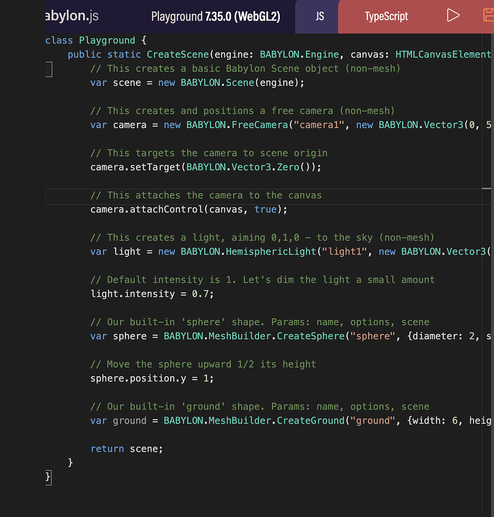 Babylon Playground Editor UI Bug - Bugs - Babylon.js