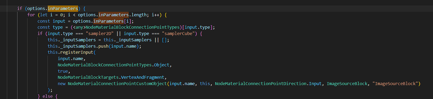 How do I pass a texture array to a NME CustomBlock function? - Questions - Babylon.js