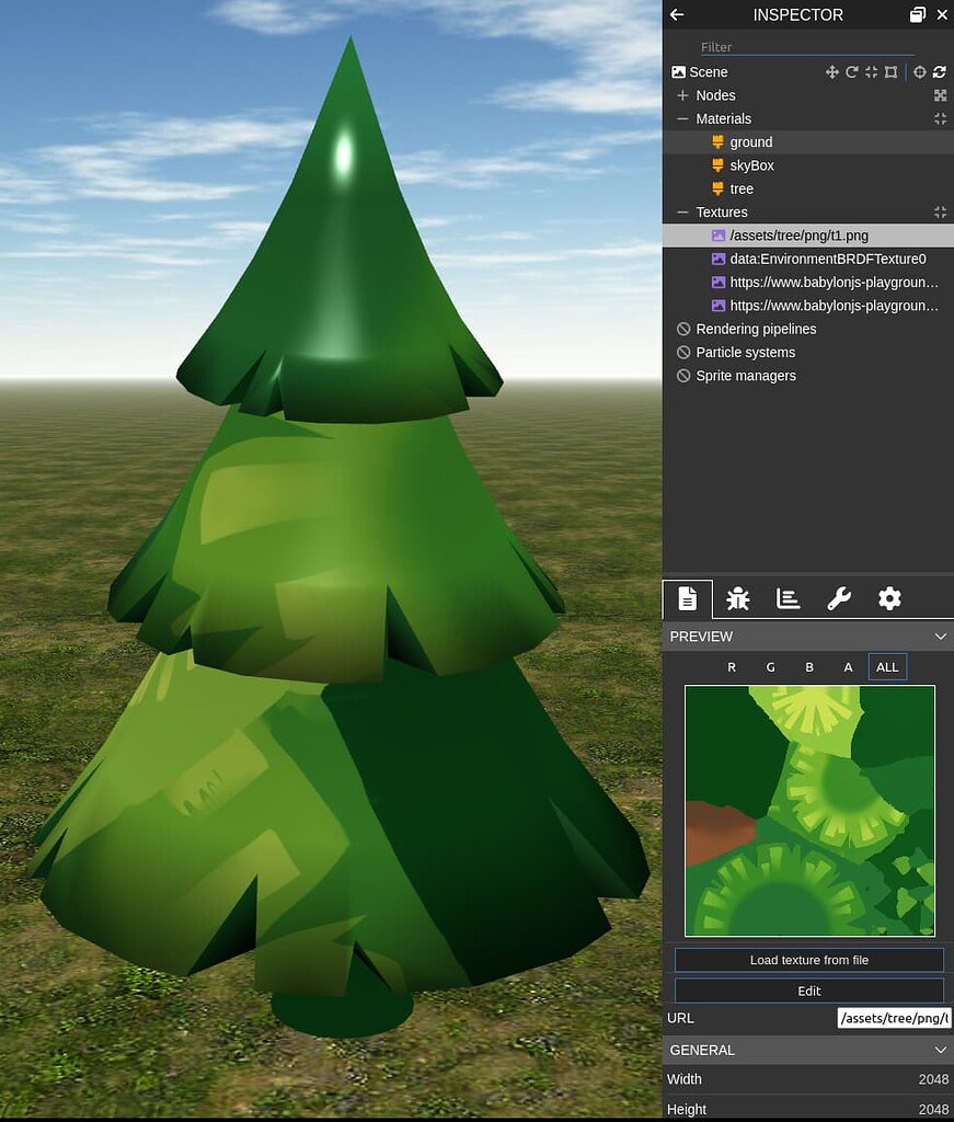 Non-embedded glTF texture not applied correctly in code... but works using Inspector - Questions ...