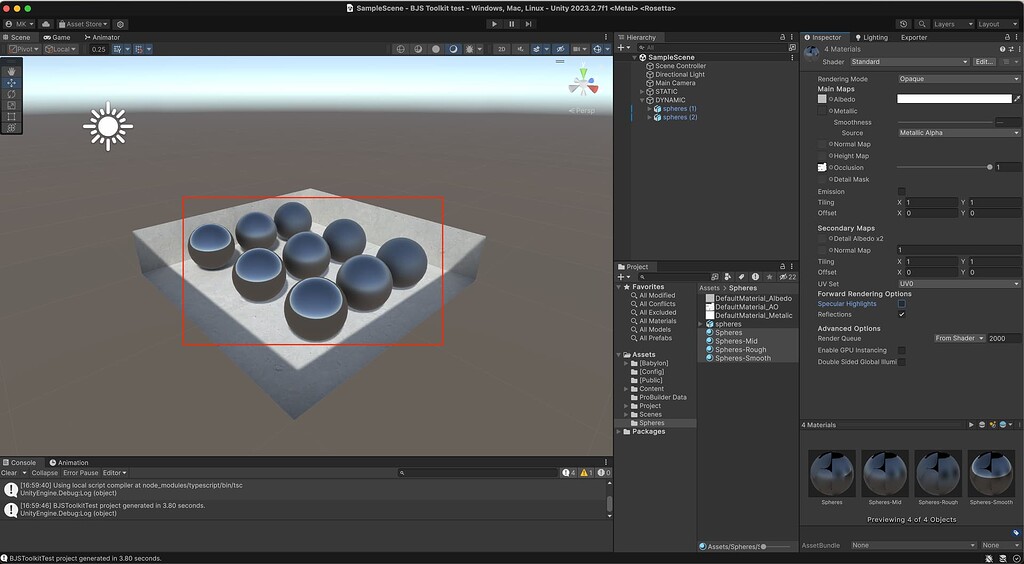 PBR Reflection Levels - Questions - Babylon.js
