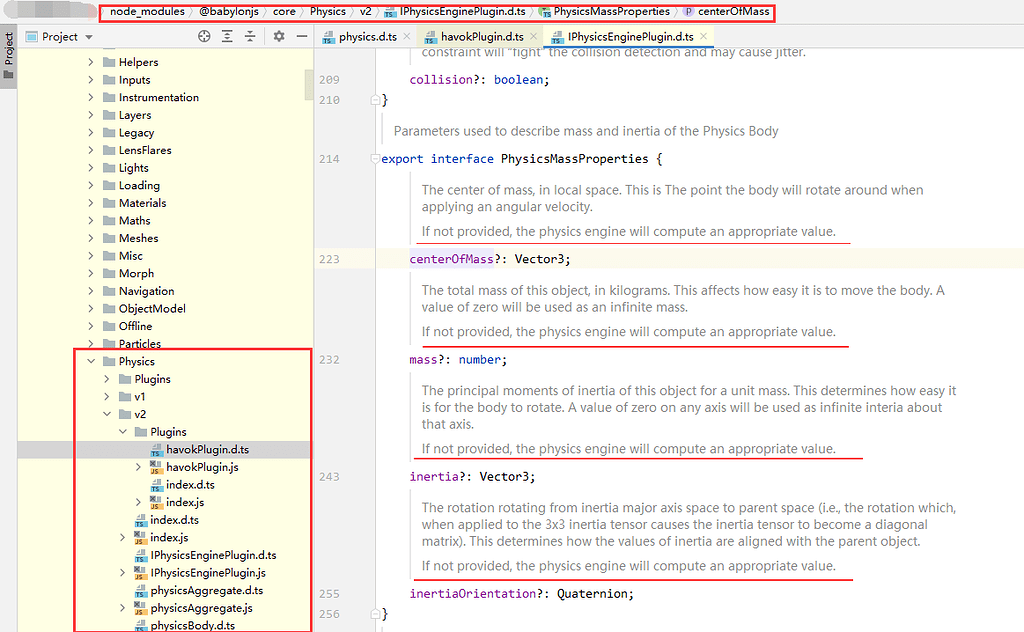 havokPlugin physics - Questions - Babylon.js