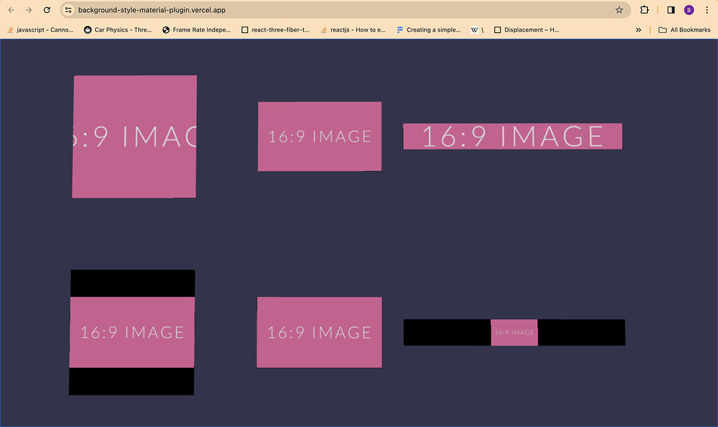 Material Plugin for CSS like background image styles - Demos and projects - Babylon.js