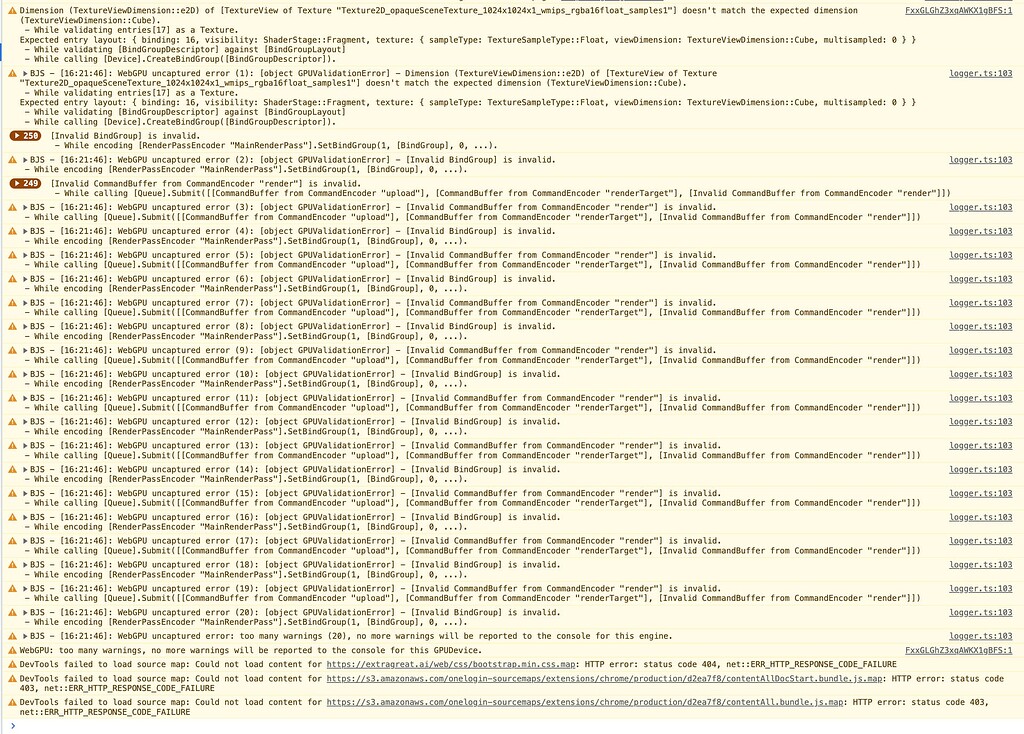 Asset breaks WebGPUEngine - Bugs - Babylon.js