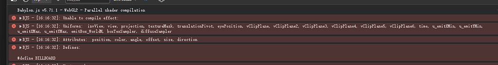 What is the reason why the same code version 4.2.1 can run but 6.49.0 ...