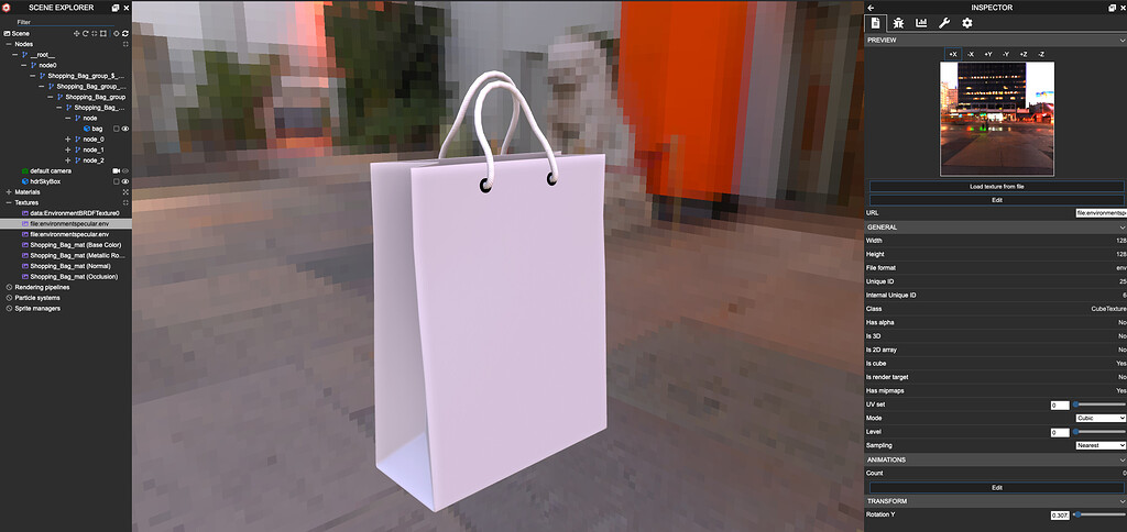 Inspector on Babylon Sandbox - Questions - Babylon.js