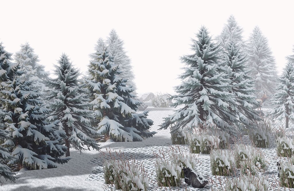 Animated forest scene - Demos and projects - Babylon.js