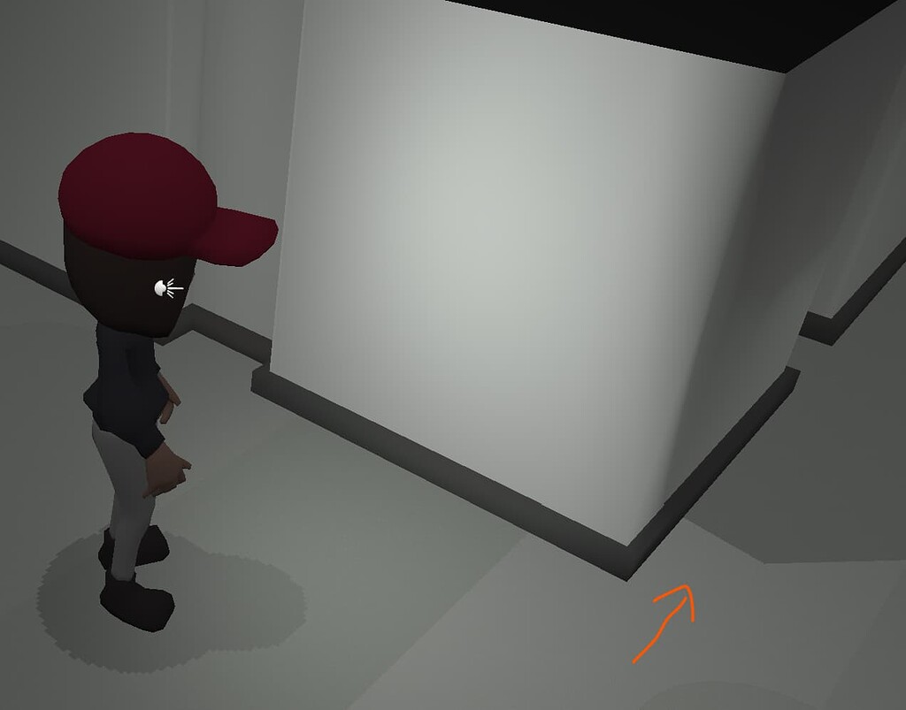 Point light not fully shadowing the mesh - Questions - Babylon.js