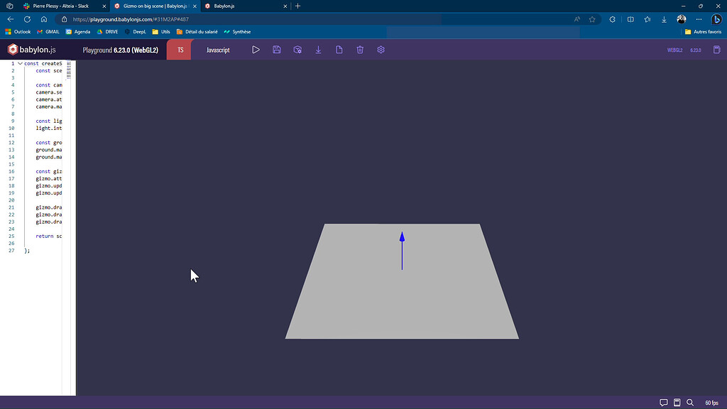 Gizmo dragging stop when too far from it - Bugs - Babylon.js