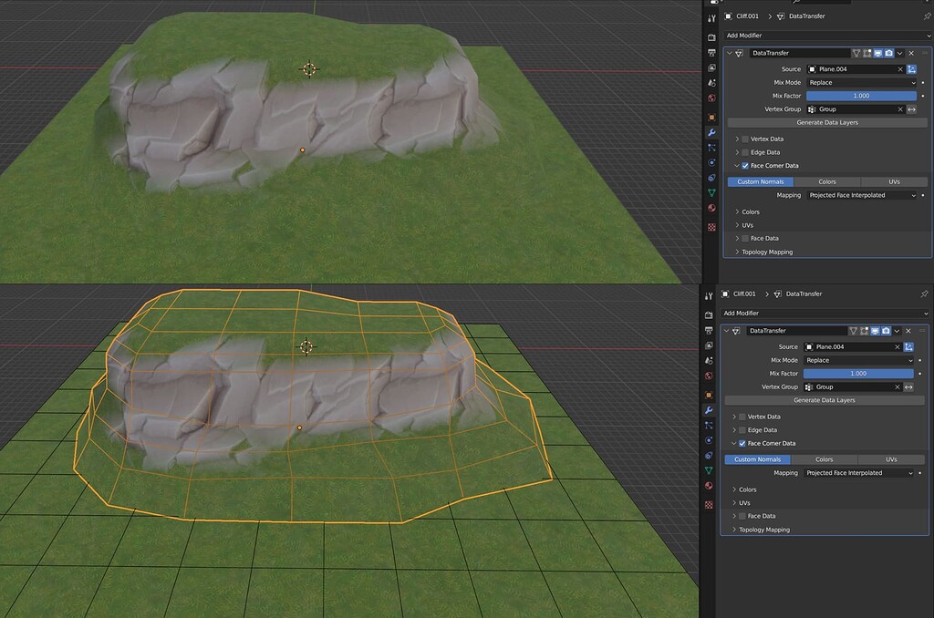 Blend object normals with node material - Questions - Babylon.js