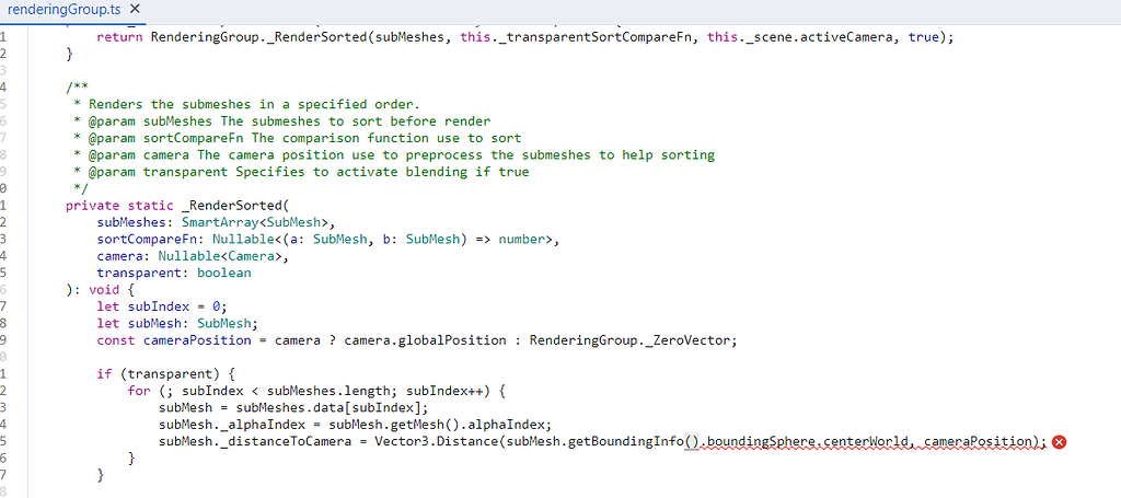 The getBoundingInfo method does not exist in the mesh after merging models - Questions - Babylon.js