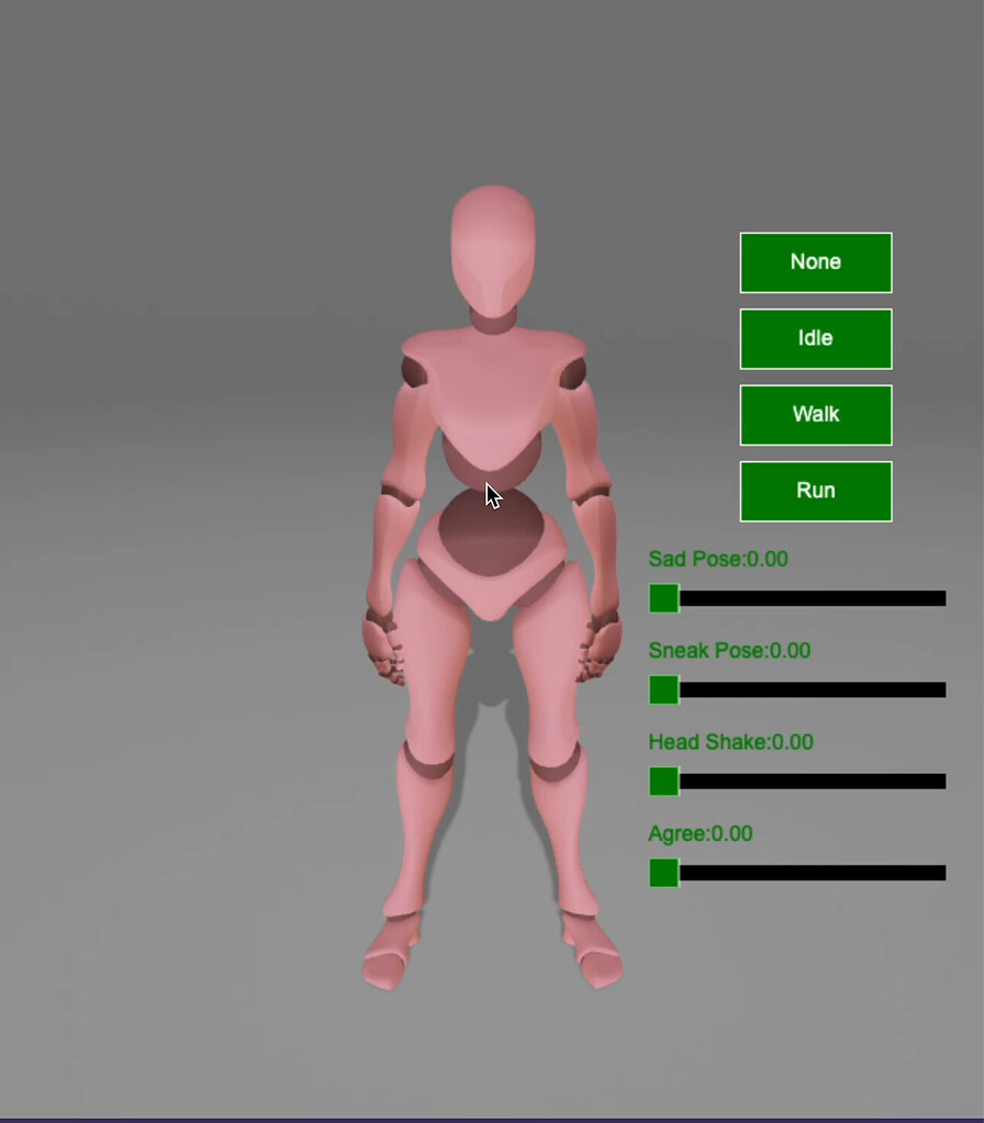 Issue with Disappearing Model When Cloning Animation Group for Additive Blending - Questions ...