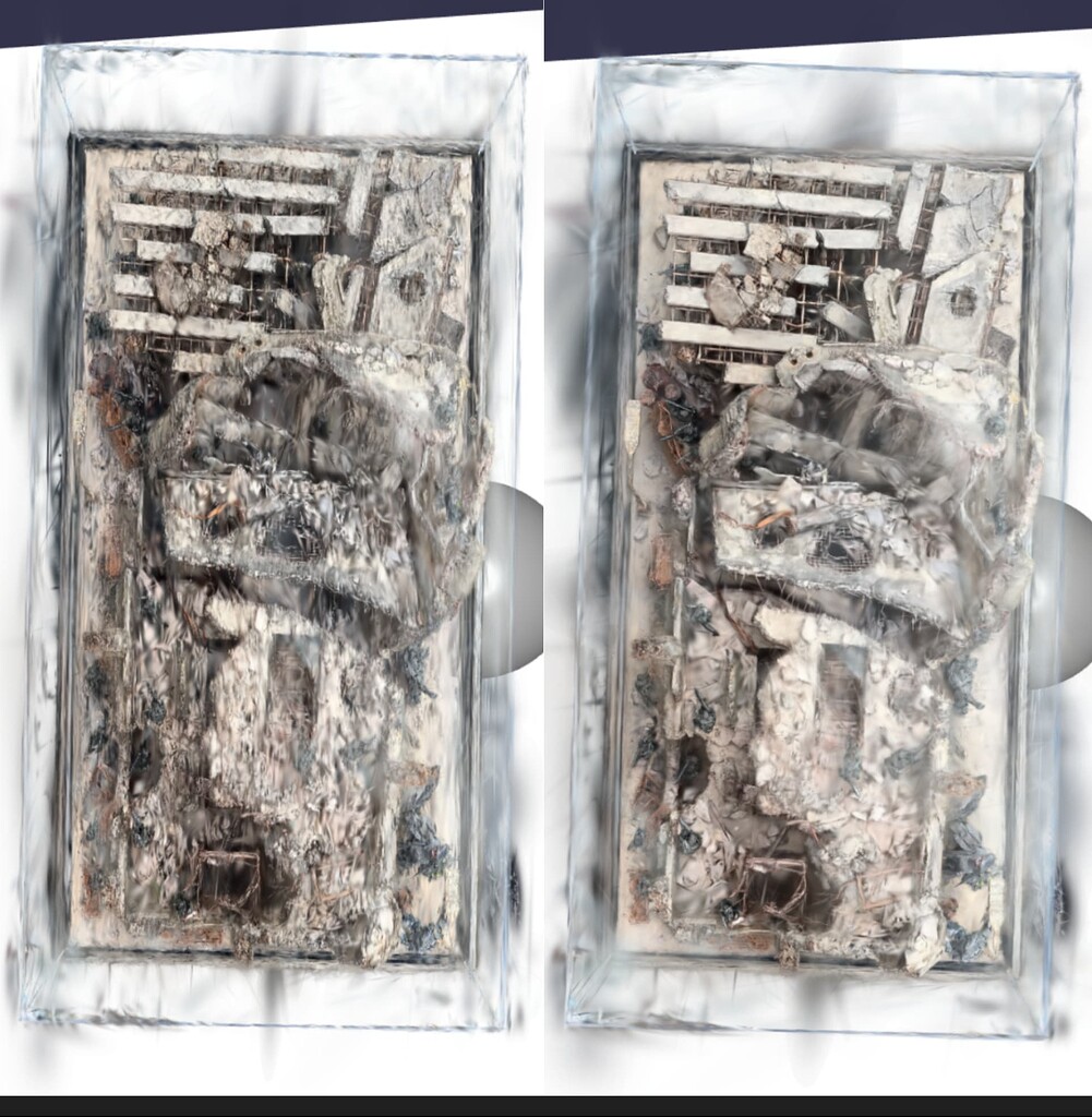 Gaussian splatting looks bad on custom viewports - Bugs - Babylon.js