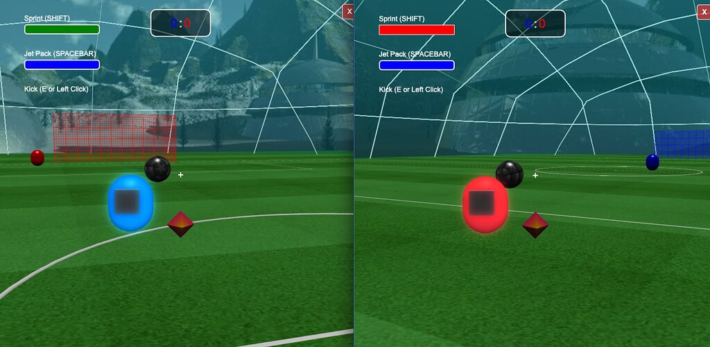 CosmoKick.io 🧑‍🚀⚽️ - Multiplayer Football Game - Demos and projects - Babylon.js