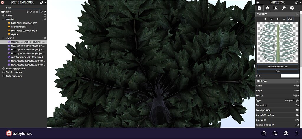 Export to glb from sandbox - Bugs - Babylon.js