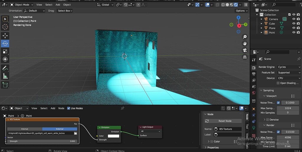 IES lights not working - Bugs - Babylon.js