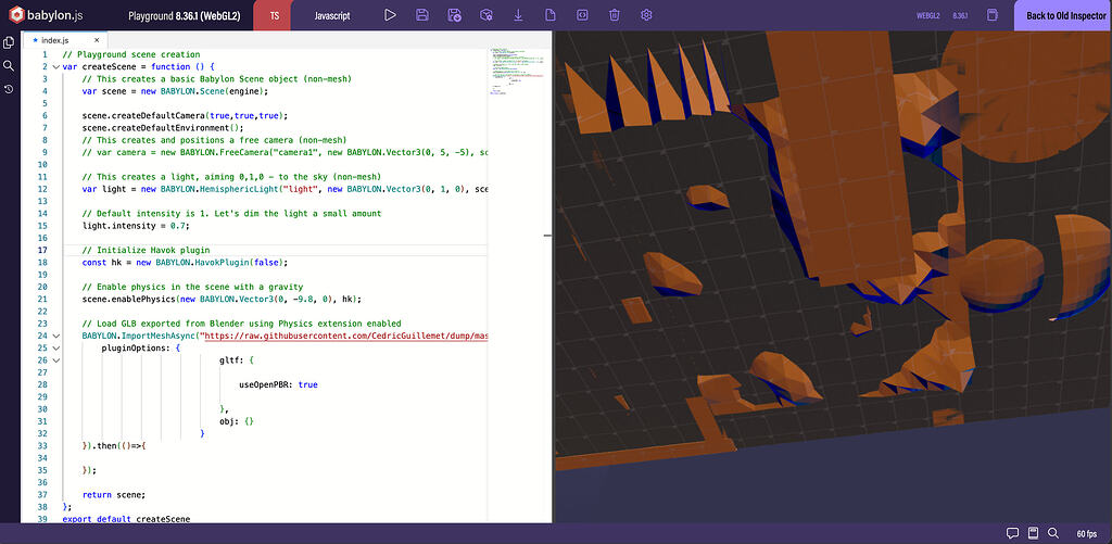 ImportMeshAsync using OpenPBR，the model appears very strange at the backlight of the model ...