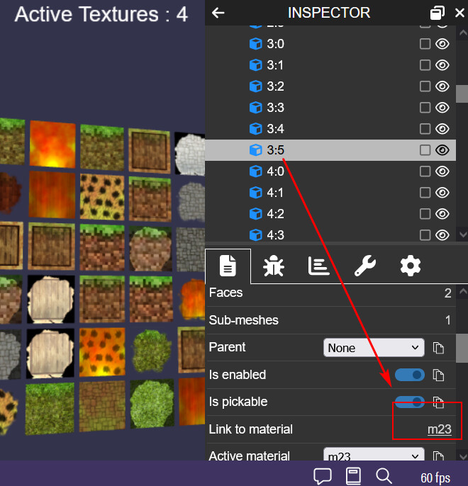 Draft: Atlas Material - Feature requests - Babylon.js