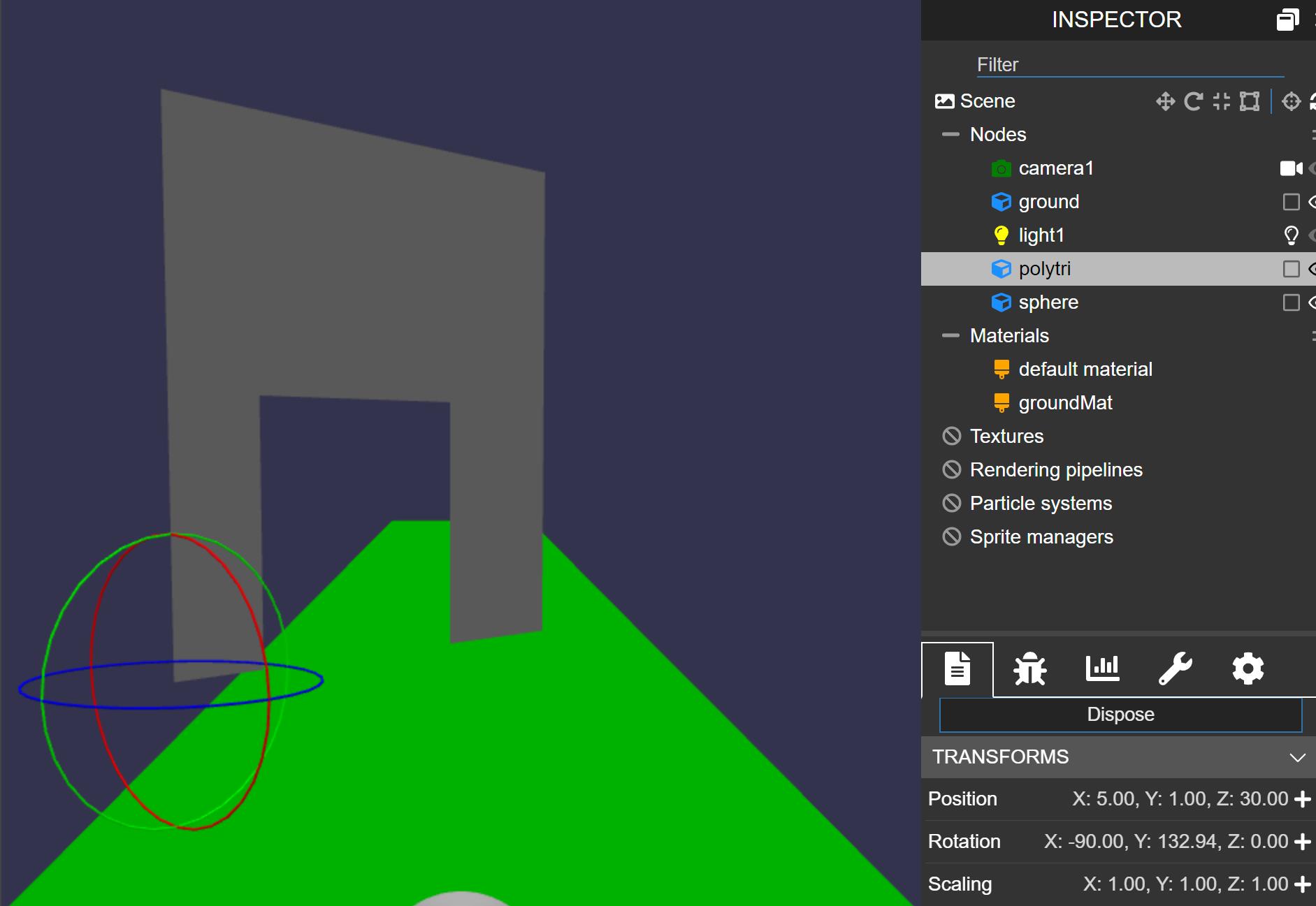 PolygonMeshBuilder Rotation - Questions - Babylon.js