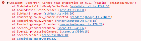 Scene.render() with nm error - Questions - Babylon.js
