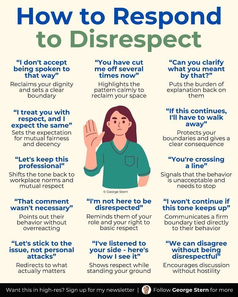 How to Respond to Disrespect - General Discussions - greytHR Community