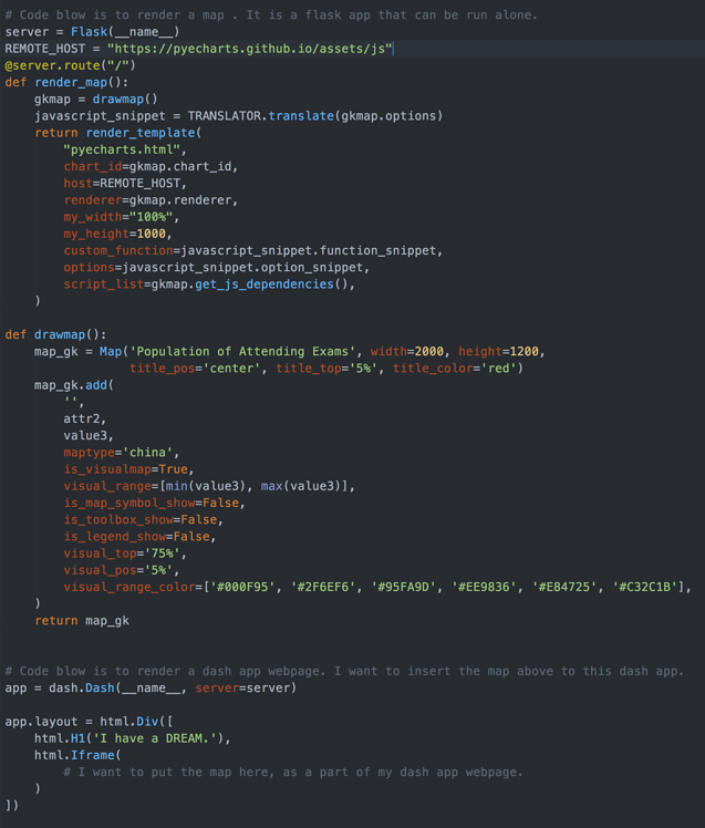 Dash with Flask templating - Dash Python - Plotly Community Forum