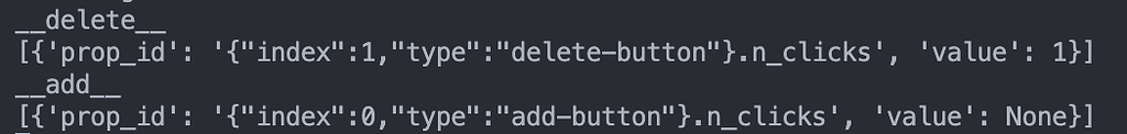 Click one button to delete one component, then trigger another callback ... Click one button to delete one component, then trigger another callback ...