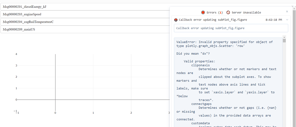 How to make subplots with shared axis on Dash - Dash Python - Plotly ... How to make subplots with shared axis on Dash - Dash Python - Plotly ...