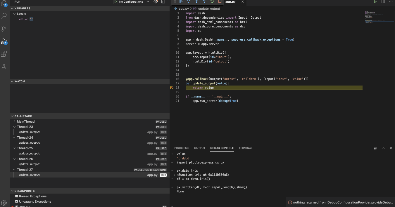 Callback debugging - Dash Python - Plotly Community Forum