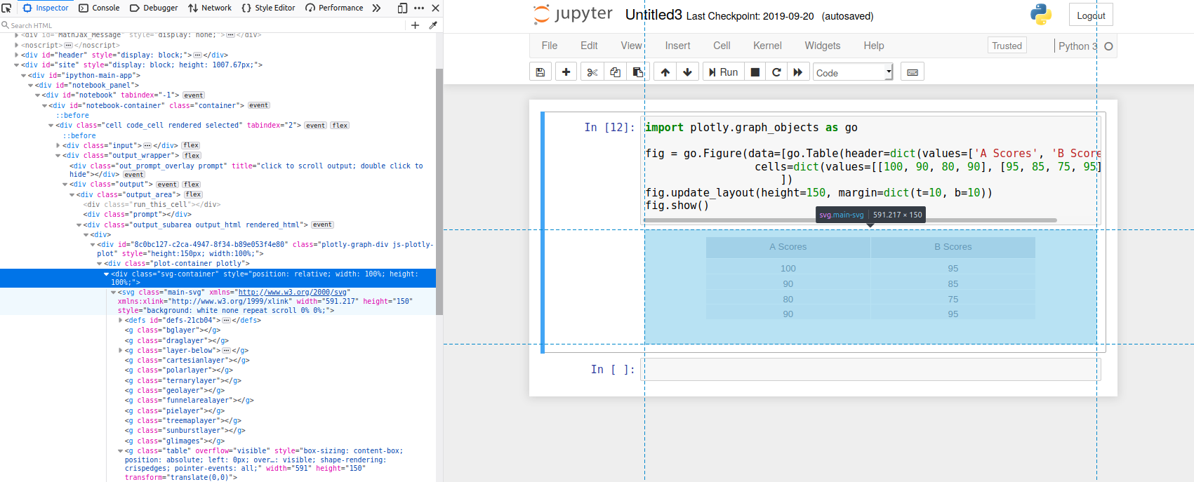 How to remove white space under table - 📊 Plotly Python - Plotly Community Forum