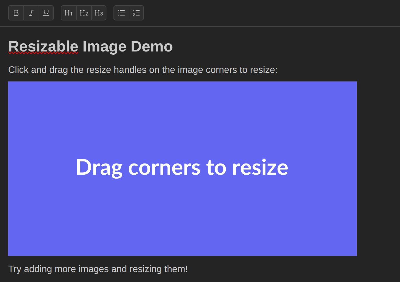 Dash Mantine Components Release 2.4.1 - RichTextEditor image resize and anchorProps - Dash ...