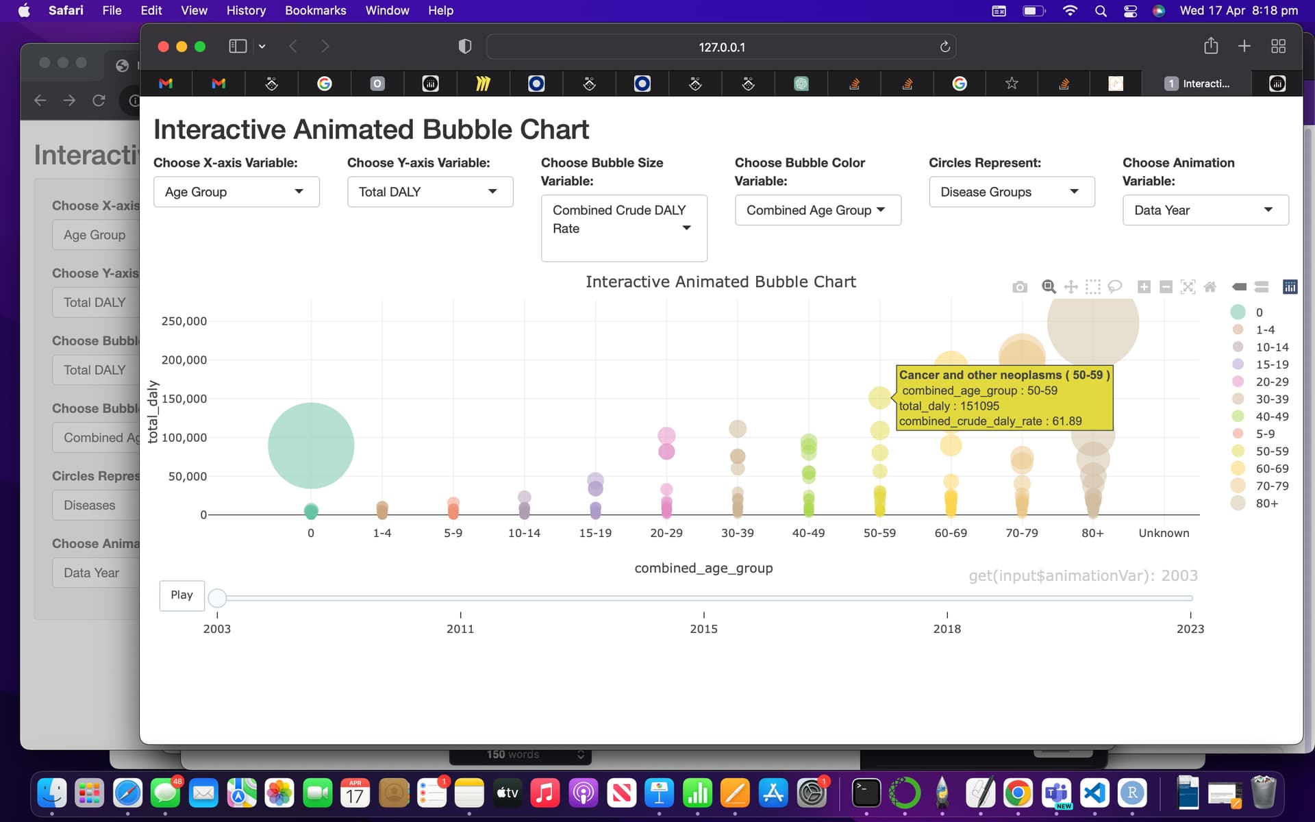 R Shiny Plotly Animated Bubble Chart Bubbles Missing Hover Tag Present Plotly R Plotly