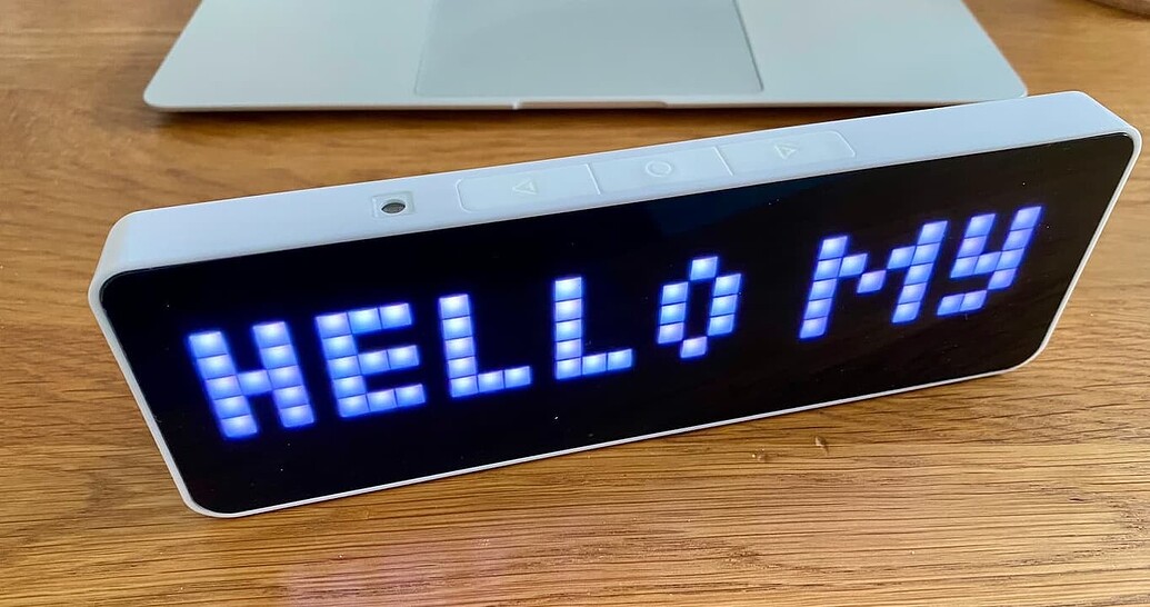 [TUTORIAL] How to use an Ulanzi Pixelclock with Awtrix Light for ...