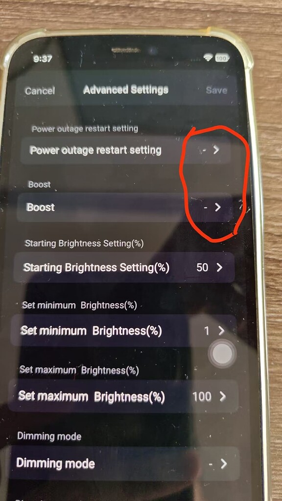 The homey settings dropdown does not show the value - Questions & Help - Homey Community Forum