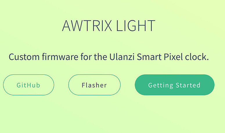 [TUTORIAL] How to use an Ulanzi Pixelclock with Awtrix Light for ...