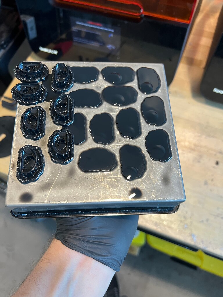 Form 3 LPU only printing on half of the print plate? - Form 3/3 ...