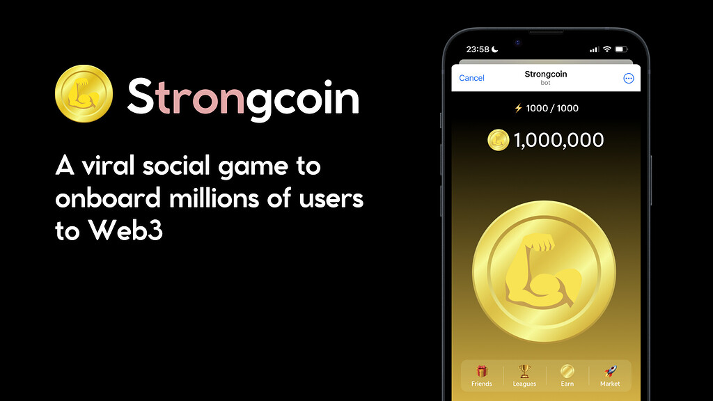 Strongcoin - Be strong! Tap and earn - Page 13 - Hackathon Season 6 - TRON DAO Forum