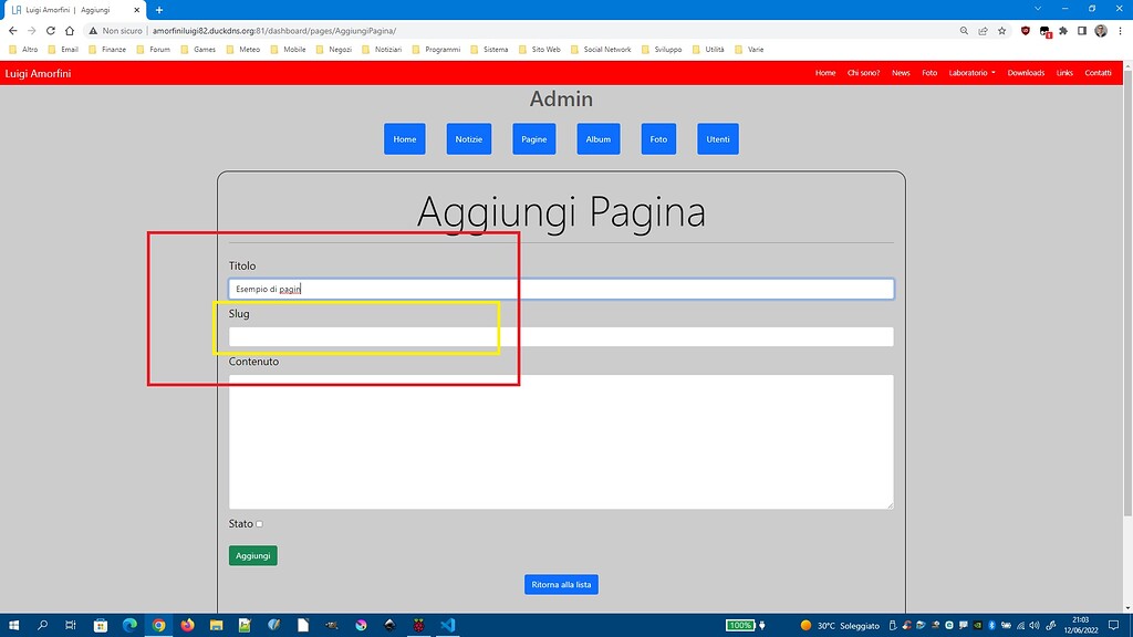 slug auto populate from title input or update user manual - Forms & APIs - Django Forum