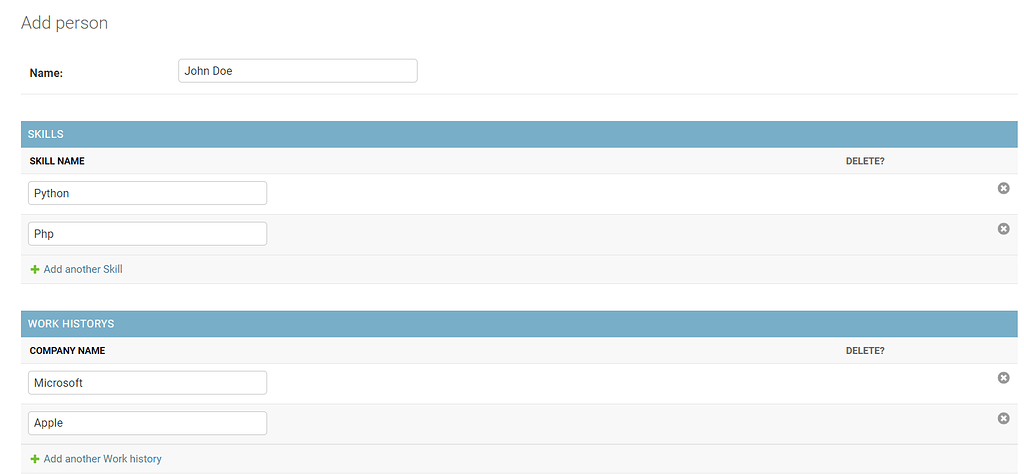 Manage related models on one page - like in django's admin - Forms & APIs - Django Forum