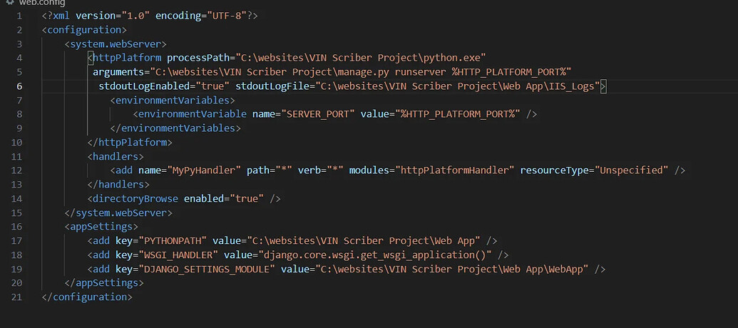 Django Deployment with IIS & HttpPlatformHandler - Deployment - Django ...